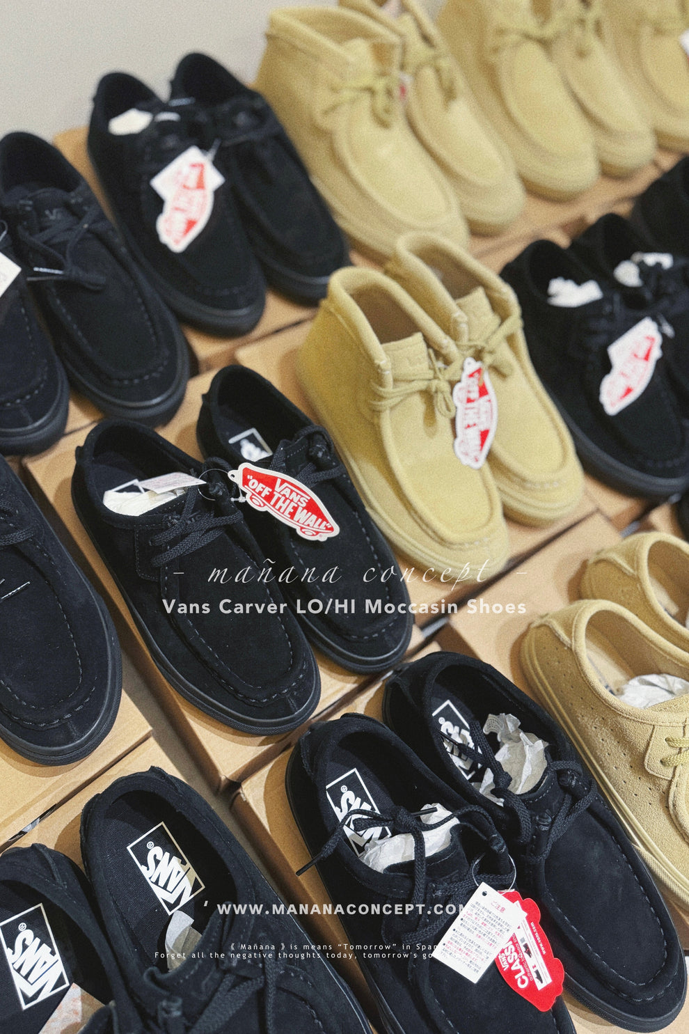 VANS CARVER LO/HI MOCCASIN SHOES – Mañana Concept